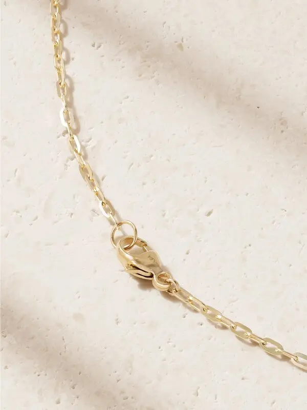 Jia Jia Jumbo 14-karat Gold Smoky Quartz Citrine Pendant Necklace - Brown