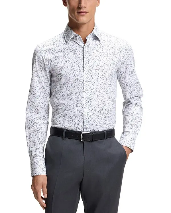 BOSS Hank Kent Slim Fit Button Down Shirt