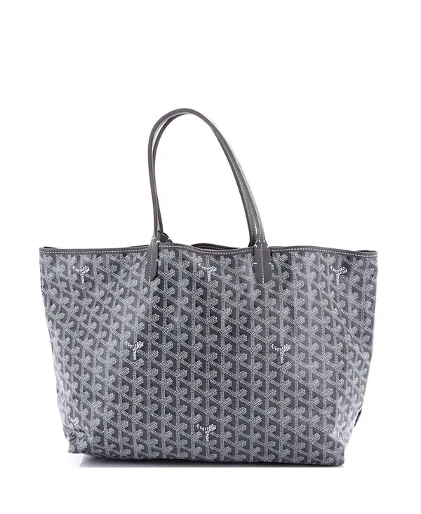 Goyard Pm Saint Louis Tote Coated Canvas - Gray