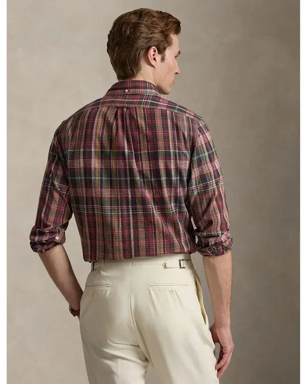 Polo Ralph Lauren Classic Fit Madras Popover Shirt