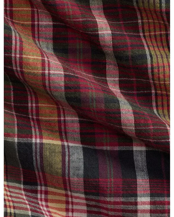 Polo Ralph Lauren Classic Fit Madras Popover Shirt