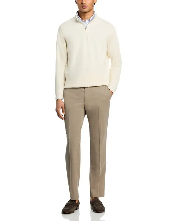 Peter Millar Crown Comfort Stripe Pullover Sweater - Ivory