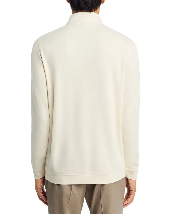 Peter Millar Crown Comfort Stripe Pullover Sweater - Ivory