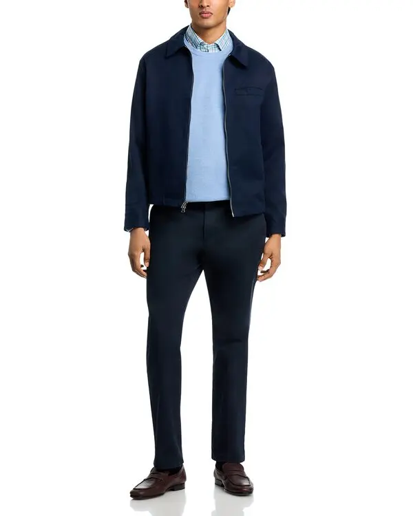 Peter Millar Coolspun Lite Textured Crewneck Sweater - Cloudy Blue