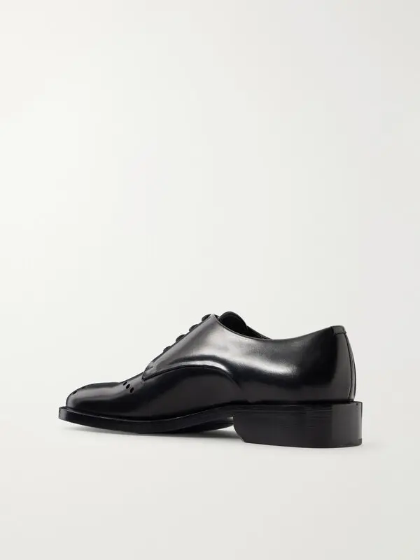 JIL SANDER Perforated Leather Brogues