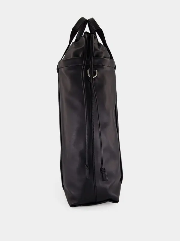 Fendi Flux Leather Shopping Bag
