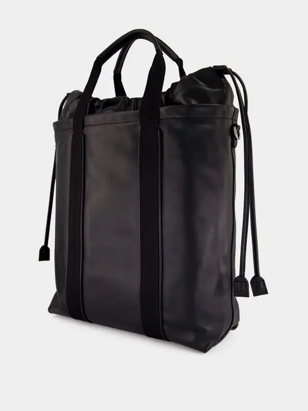 Fendi Flux Leather Shopping Bag