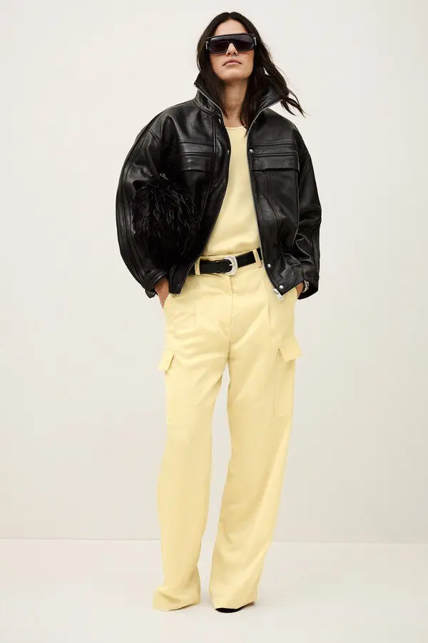 Ba&sh Cary Trousers - Yellow