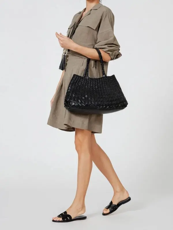 Dragon Diffusion Santa Croce Big Woven Tote