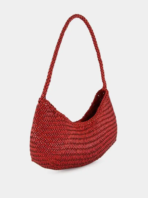 Dragon Diffusion Nova Luna Woven Leather Bag
