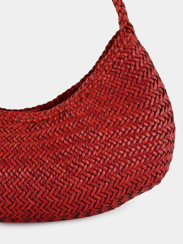 Dragon Diffusion Nova Luna Woven Leather Bag
