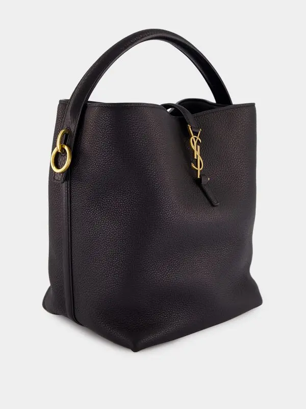 Saint Laurent Le 37 Supple Bucket Bag - Black