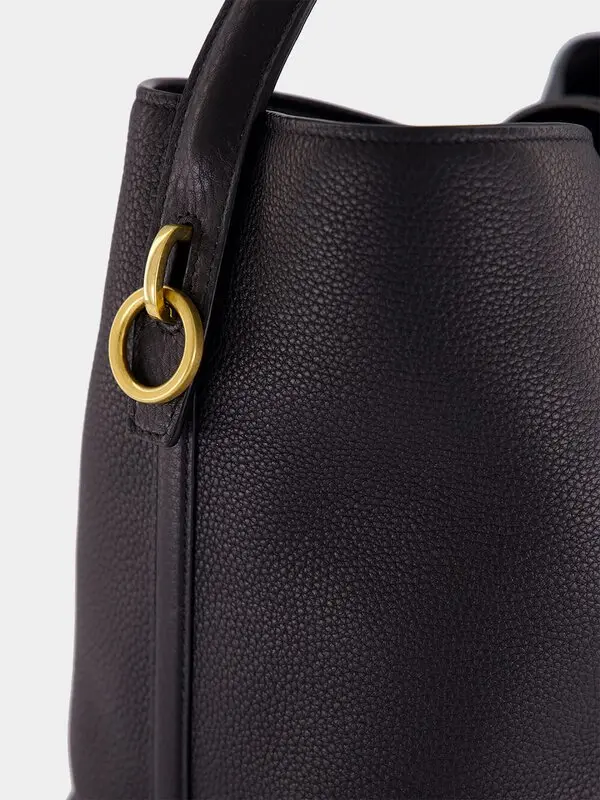 Saint Laurent Le 37 Supple Bucket Bag - Black