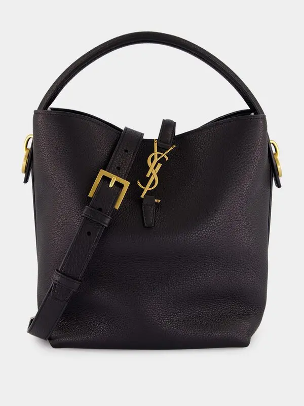 Saint Laurent Le 37 Supple Bucket Bag - Black