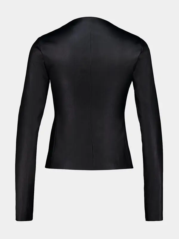 Stouls Imany Leather Top - Black