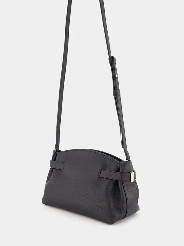 FERRAGAMO Hug Soft Extra Small Crossbody Bag - Black