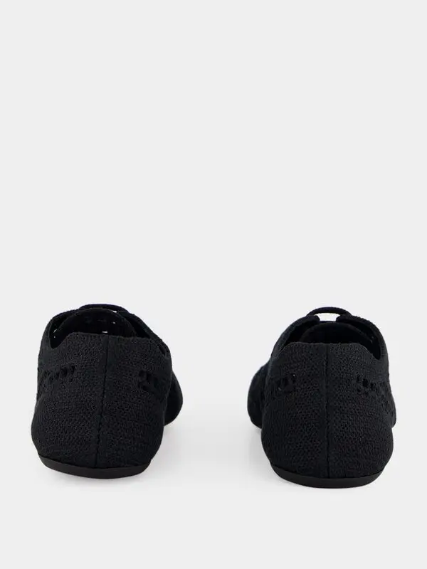 Prada Collapse Crochet Laced Sneakers