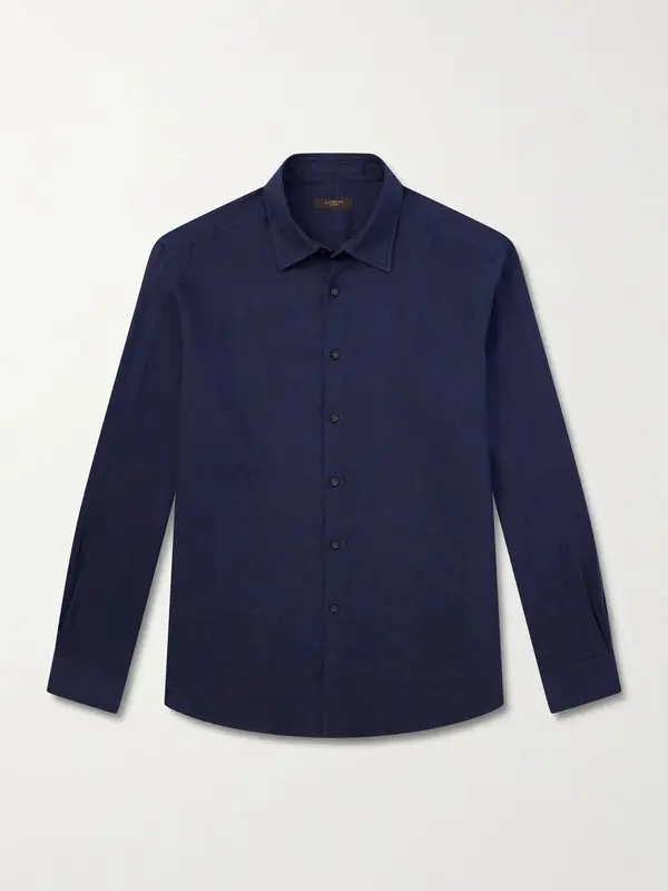 SLOWEAR Linen Shirt - Blue