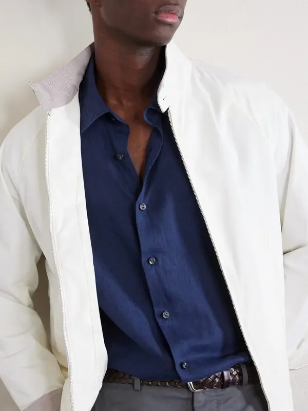 SLOWEAR Linen Shirt - Blue