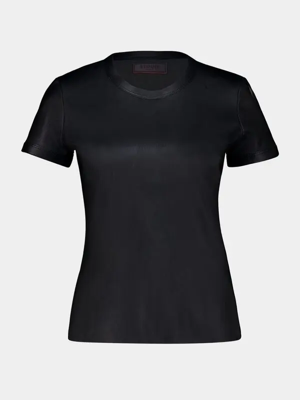 Stouls 05 Leather Top - Black