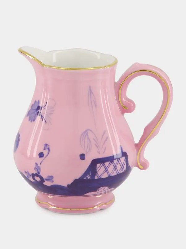 GINORI 1735 Oriente Italiano Milk Pitcher - Pink