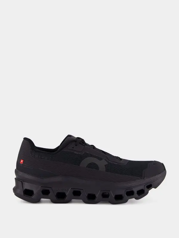 On Cloudmonster Void Sneakers - Black