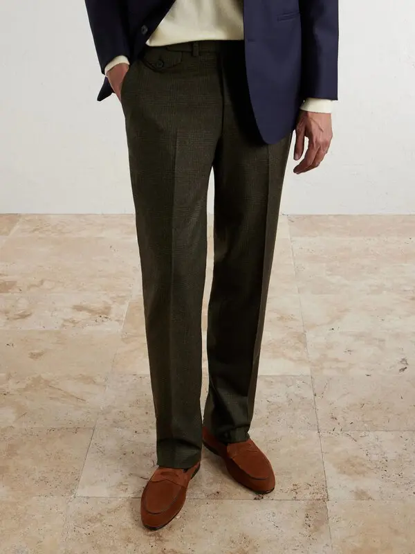 Rubinacci Suede Penny Loafers - Brown