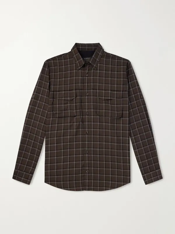 Purdey Checked Wool Shirt