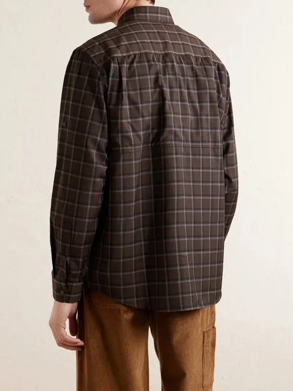Purdey Checked Wool Shirt