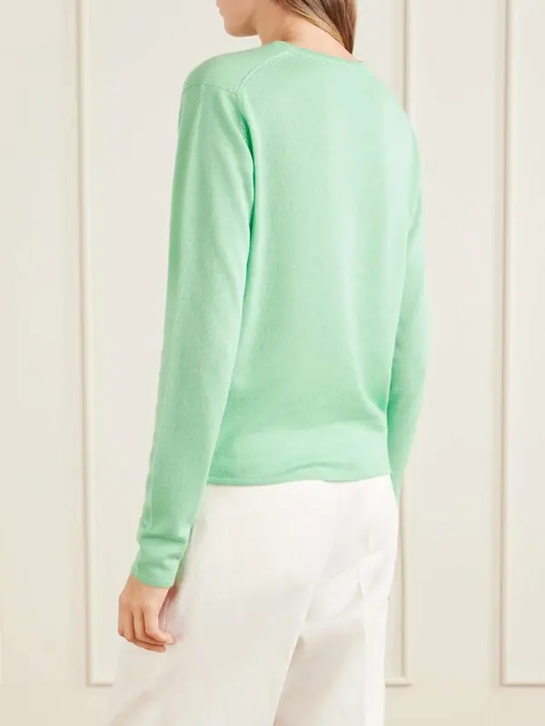 Auralee Cashmere And Silk-blend Sweater