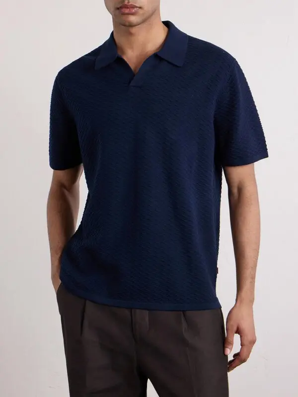 Nn07 Paul 60016 Cotton Polo Shirt