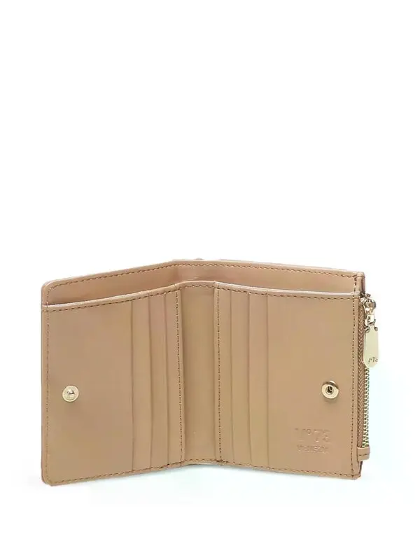 V°73 Lettering Zip Wallet - Neutrals