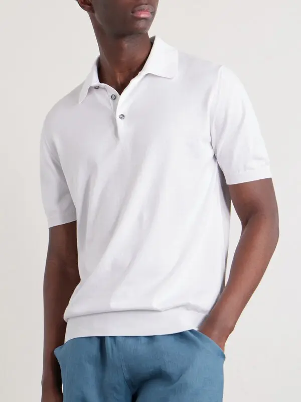 Kiton Cotton Polo Shirt