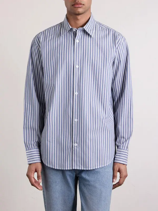 Nn07 Striped Cotton Shirt