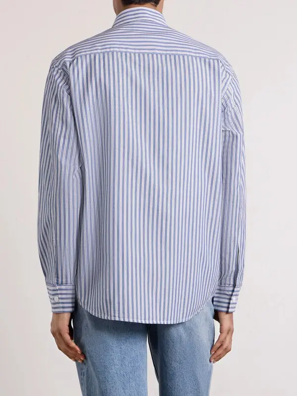 Nn07 Striped Cotton Shirt