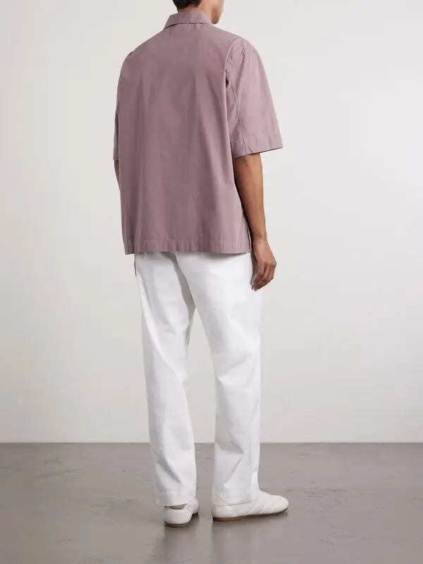 MARGARET HOWELL Cotton Polo Shirt - Pink
