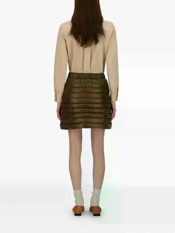 Herno Quilted Drawstring Mini Skirt