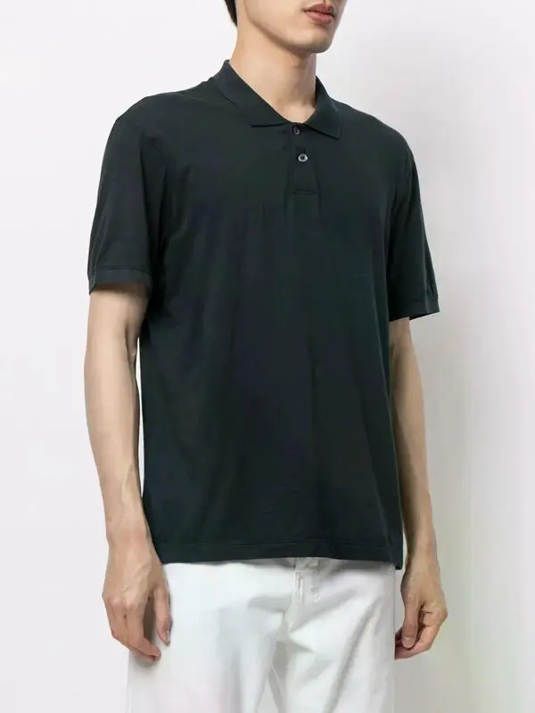 JAMES PERSE Lotus Polo Shirt - Blue