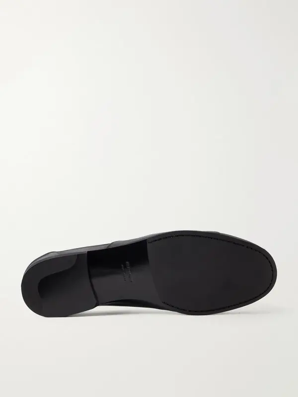 JIL SANDER Leather Derby Shoe - Black