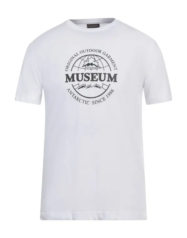 MUSEUM T-shirt Size Cotton - White