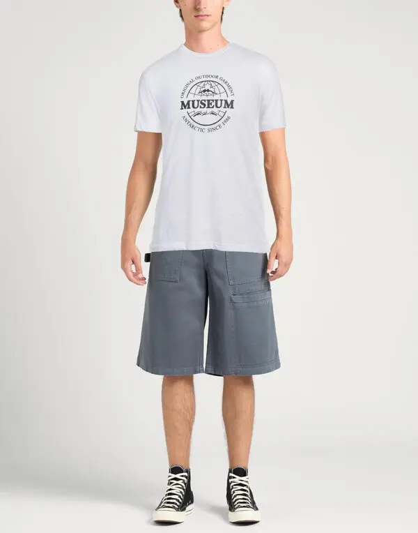 MUSEUM T-shirt Size Cotton - White