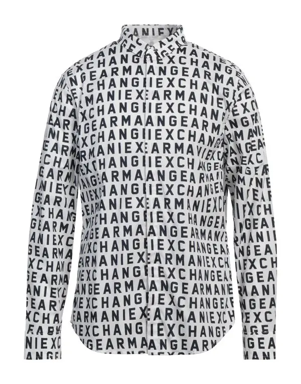 Armani Exchange Shirt Size Cotton, Elastane