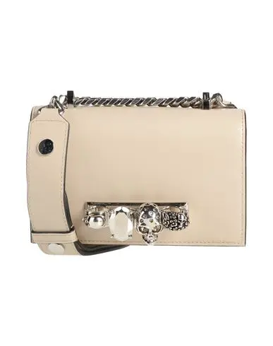 Alexander McQueen Leather Cross-body Bag With Appliqués
