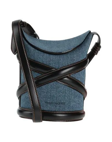 Alexander McQueen Cross-body Bucket Bag - Blue