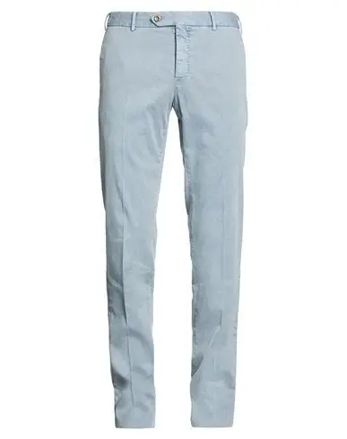 PT TORINO Solid Color Tapered Casual Pants - Blue