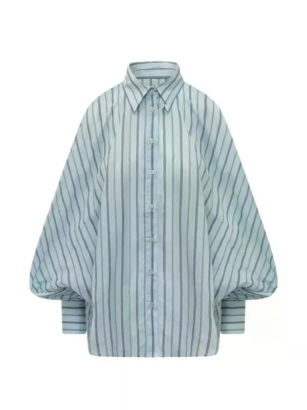 SOSUE Striped Long Sleeve Blouse