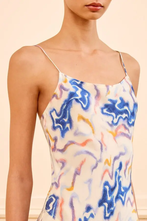 Ulla Johnson Thais Bias Silk Midi Dress
