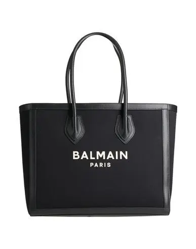 Balmain Handbag Cotton Tote - Black