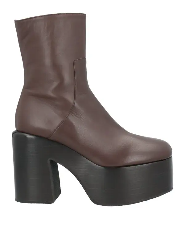 Dries Van Noten Leather Ankle Boots