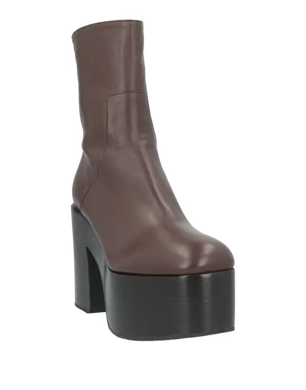 Dries Van Noten Leather Ankle Boots